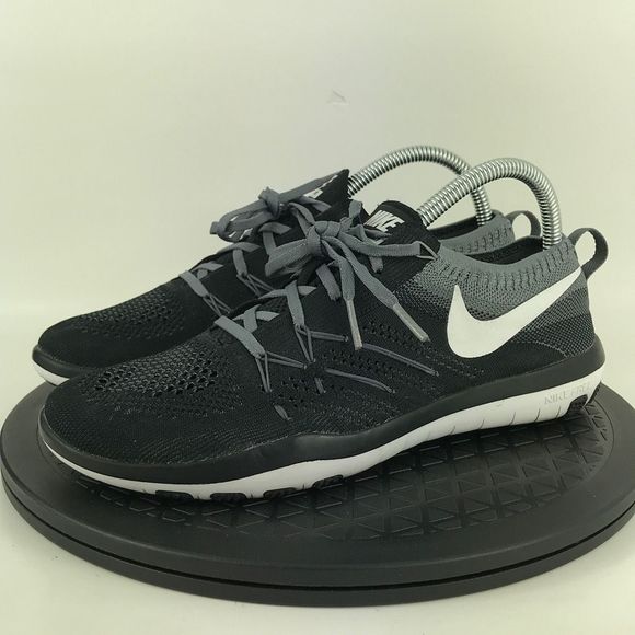 Nike | Shoes | Nike Tr Focus Flyknit Blackgray Athletic Running Shoes ...